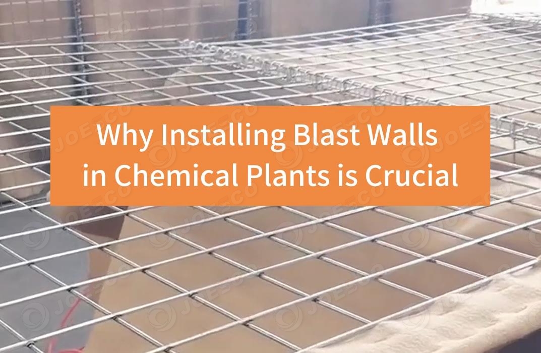 Why Installing Hesco Barriers In Chemical Plants Is Crucial? - JOESCO