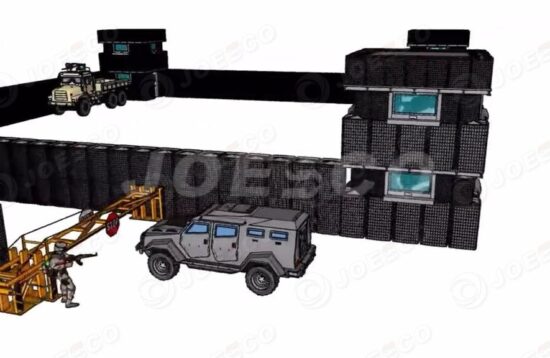 JOESCO Military Barrier System, Military Defense Barrier, Barbed Wire ...