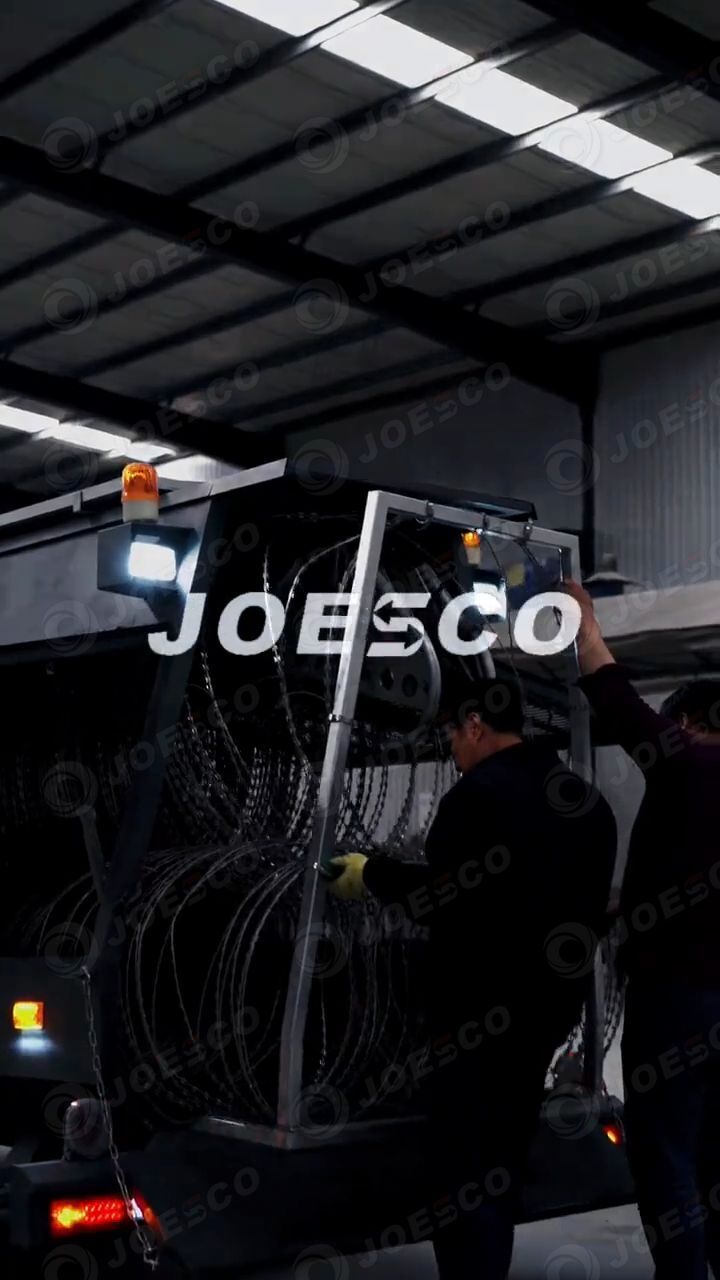 Razor Wire Truck #razor Wire #source Factory #barbed Wire - JOESCO